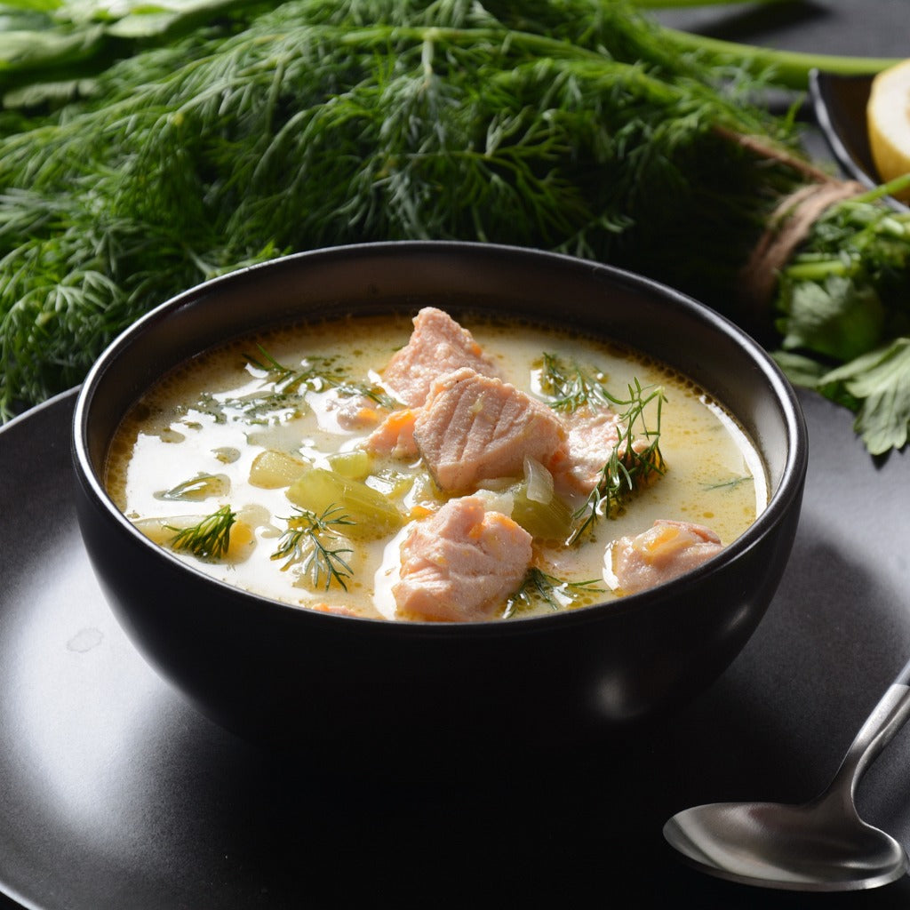 how to cook salmon fish soup