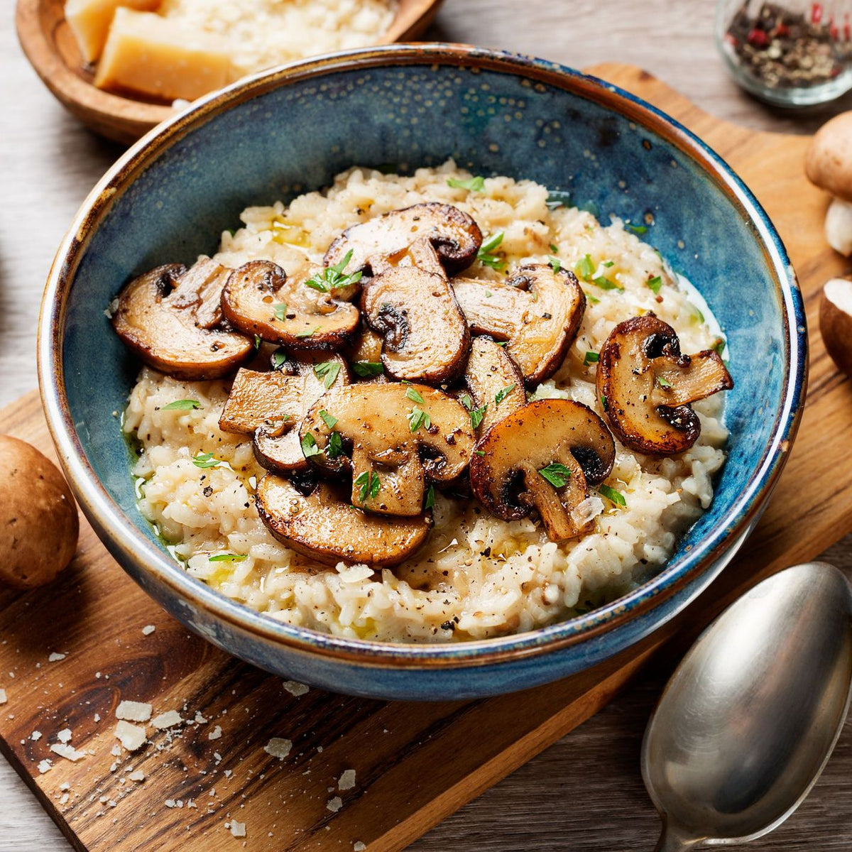 Au Jus Mushroom Rice – Johnny's Fine Foods