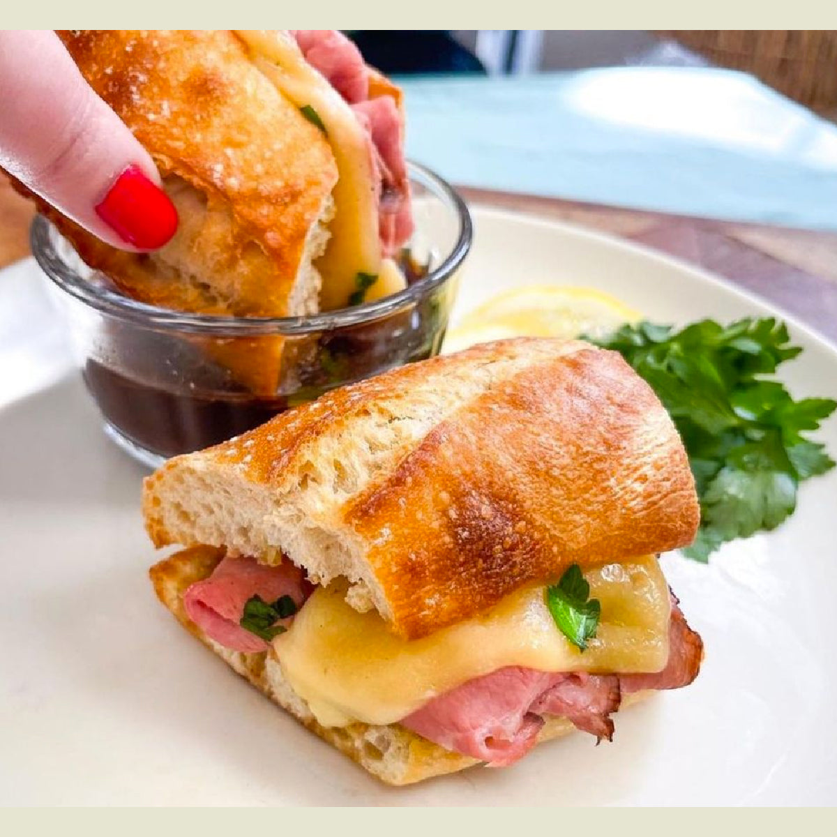 Lazy French Dip Sandwich – Johnny's Fine Foods