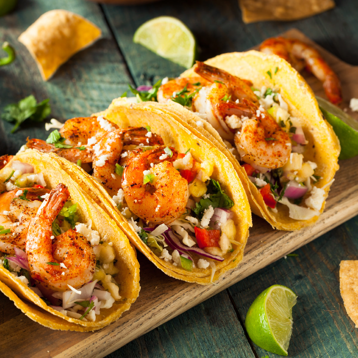 Spicy Shrimp Tacos – Johnny's Fine Foods